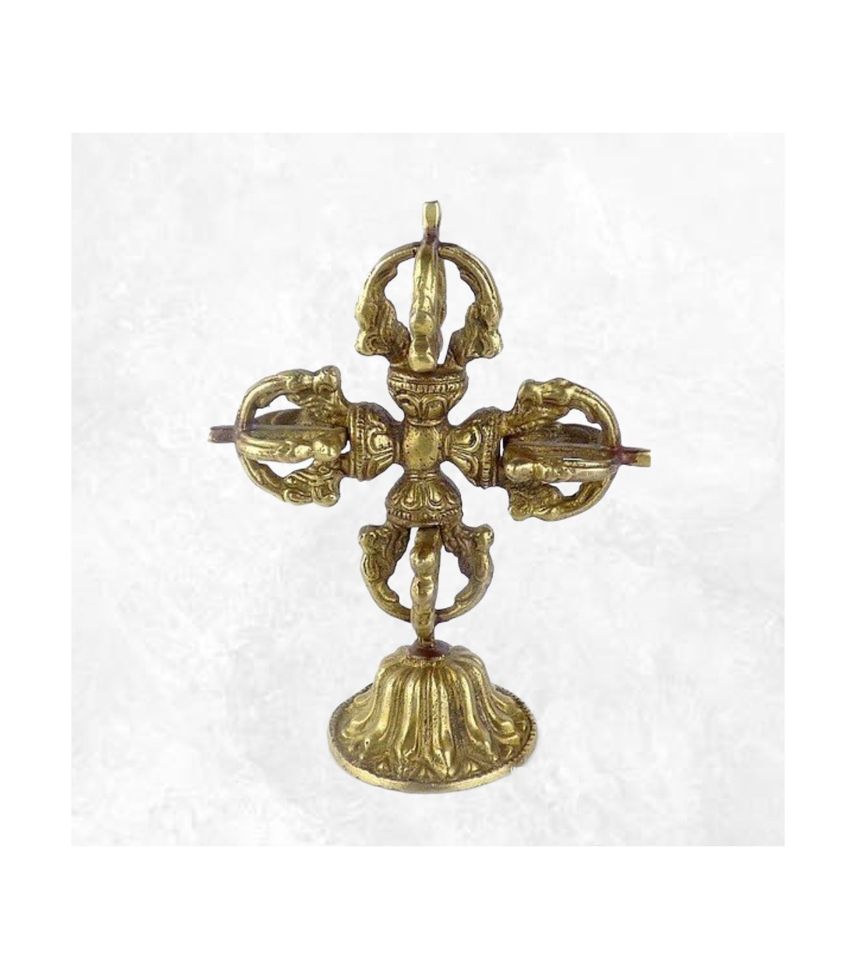 Dorje tibétain, vajra : symbole puissant des rituels bouddhistes