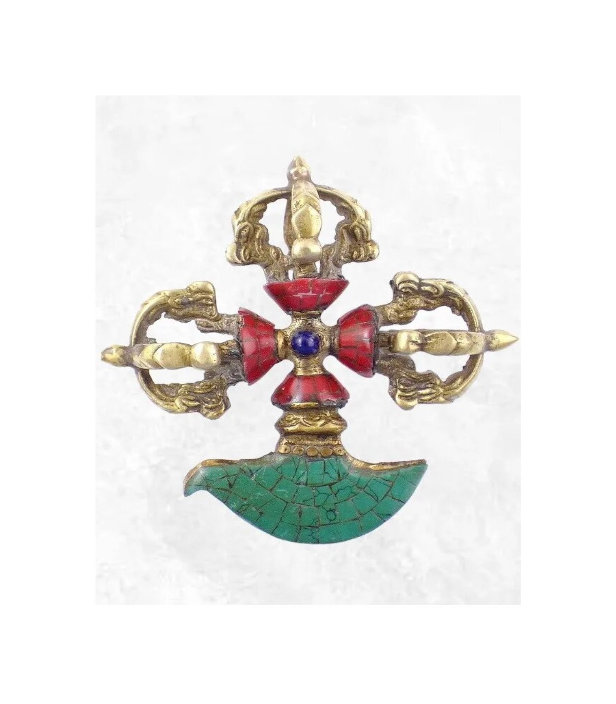 Dorje tibétain, vajra : symbole puissant des rituels bouddhistes